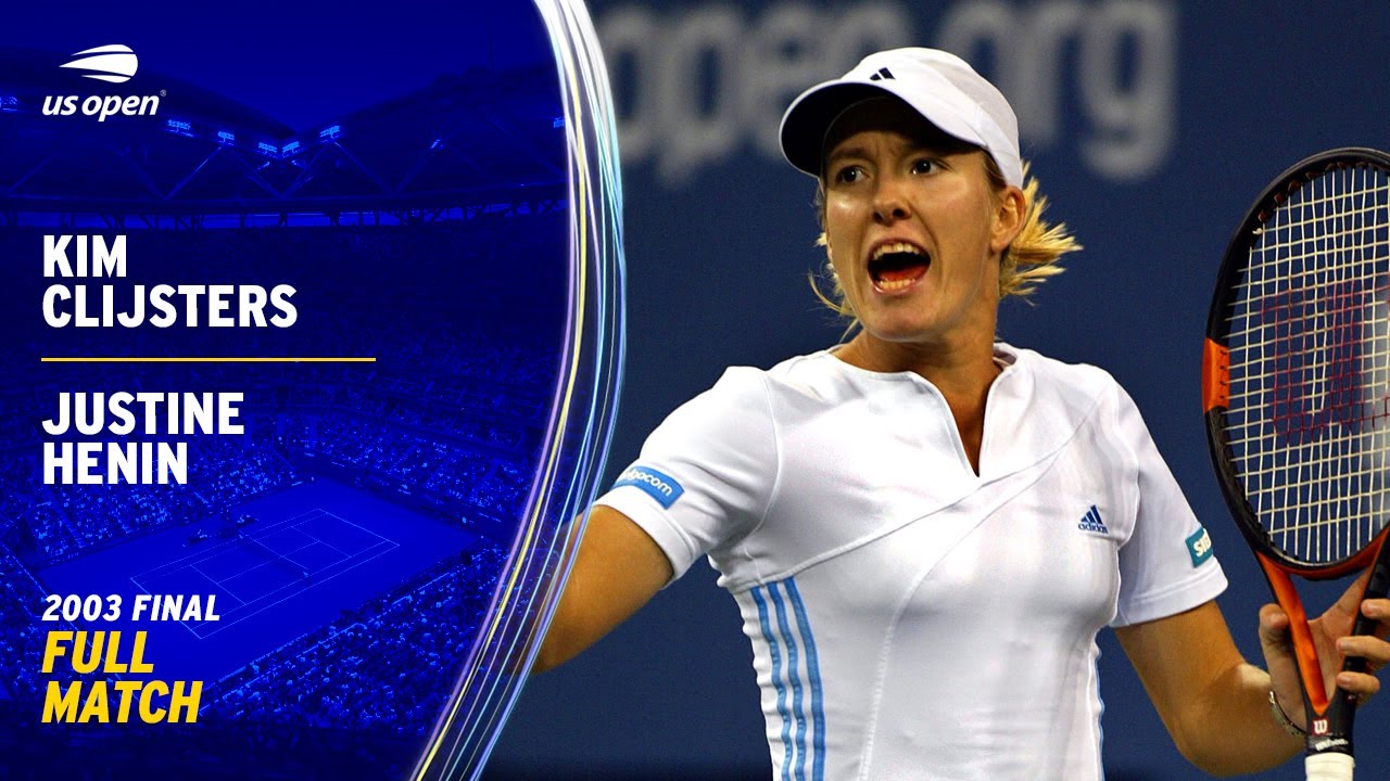 Kim Clijsters vs. Justine Henin Full Match | 2003 US Open Final - The ...