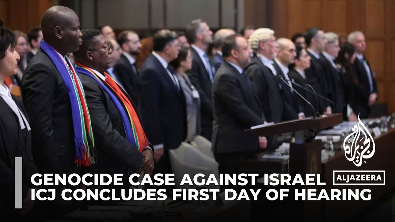 ICJ concludes first day of hearing in genocide case against Israel ...