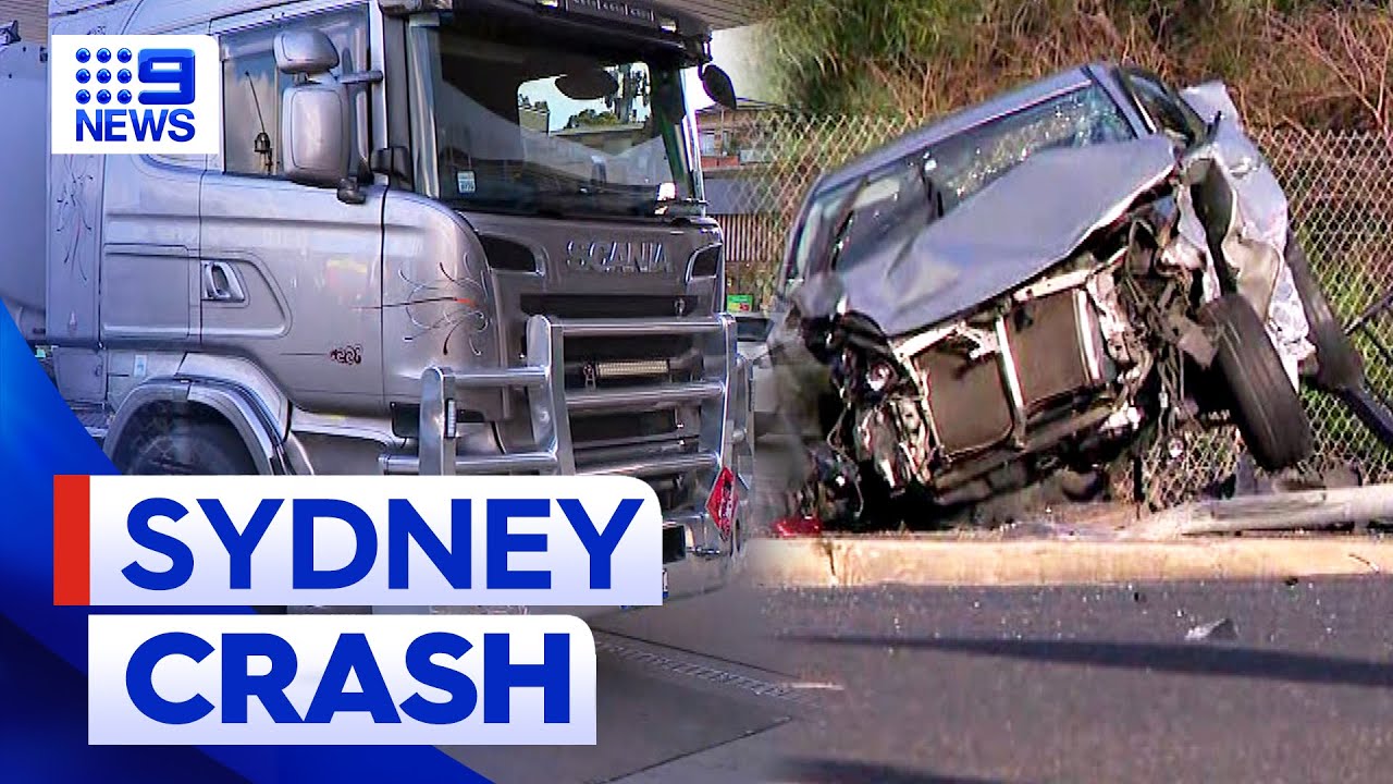 Truck driver questioned after multi-vehicle crash in Sydney | 9 News Australia - The Global Herald