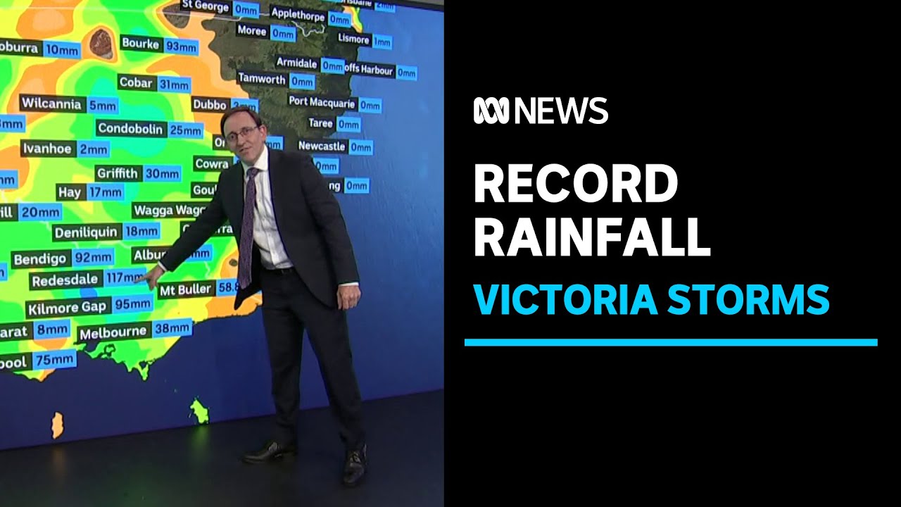 Record rainfall across Victoria with more severe weather expected | ABC ...