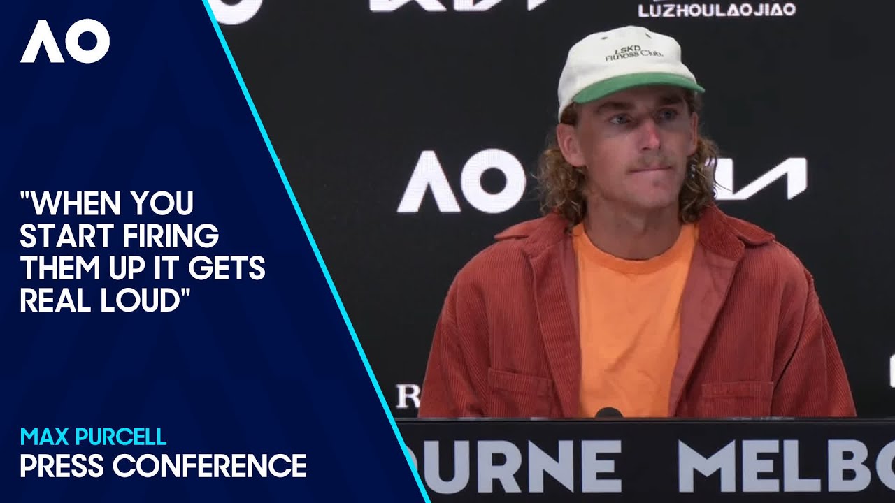 Max Purcell Press Conference | Australian Open 2024 First Round - The ...