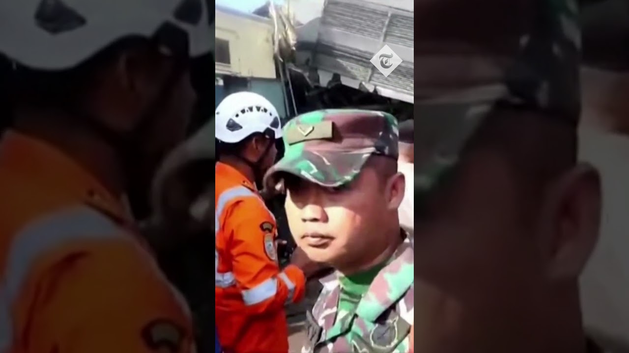 Indonesia train crash: rescuers battle to free survivors - The Global ...