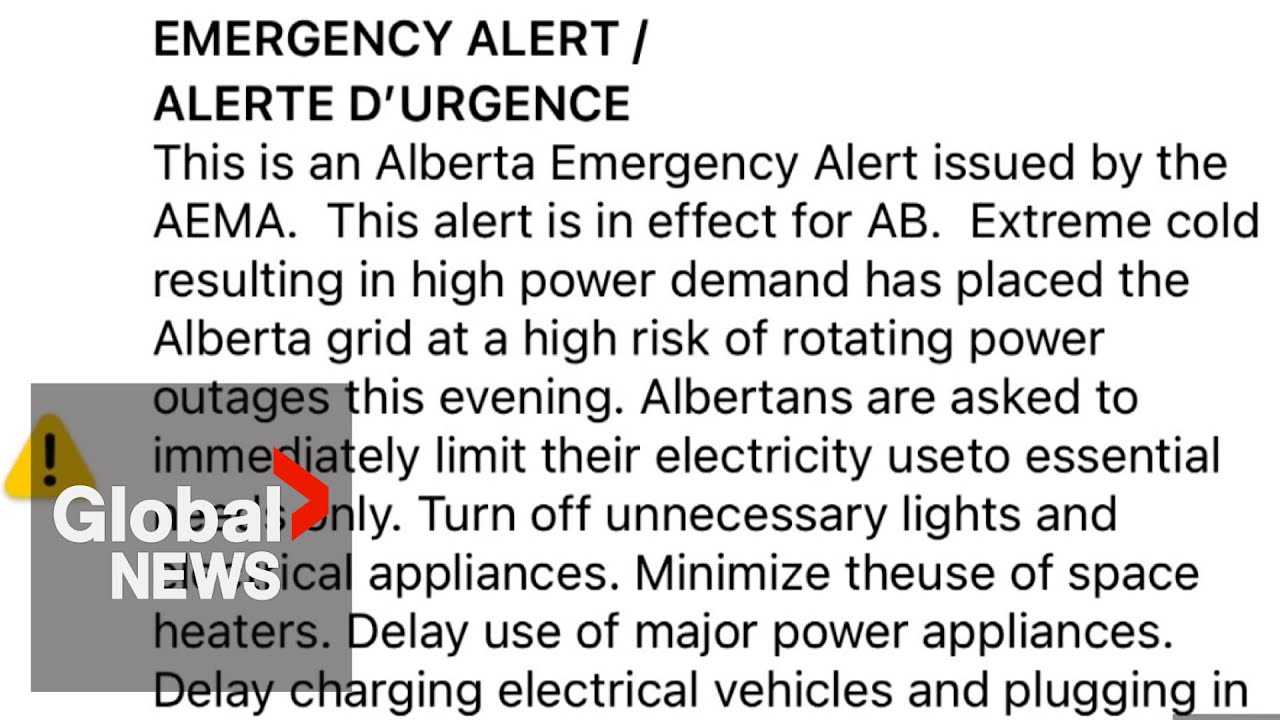 What are the lessons learned from Alberta’s emergency power alert ...
