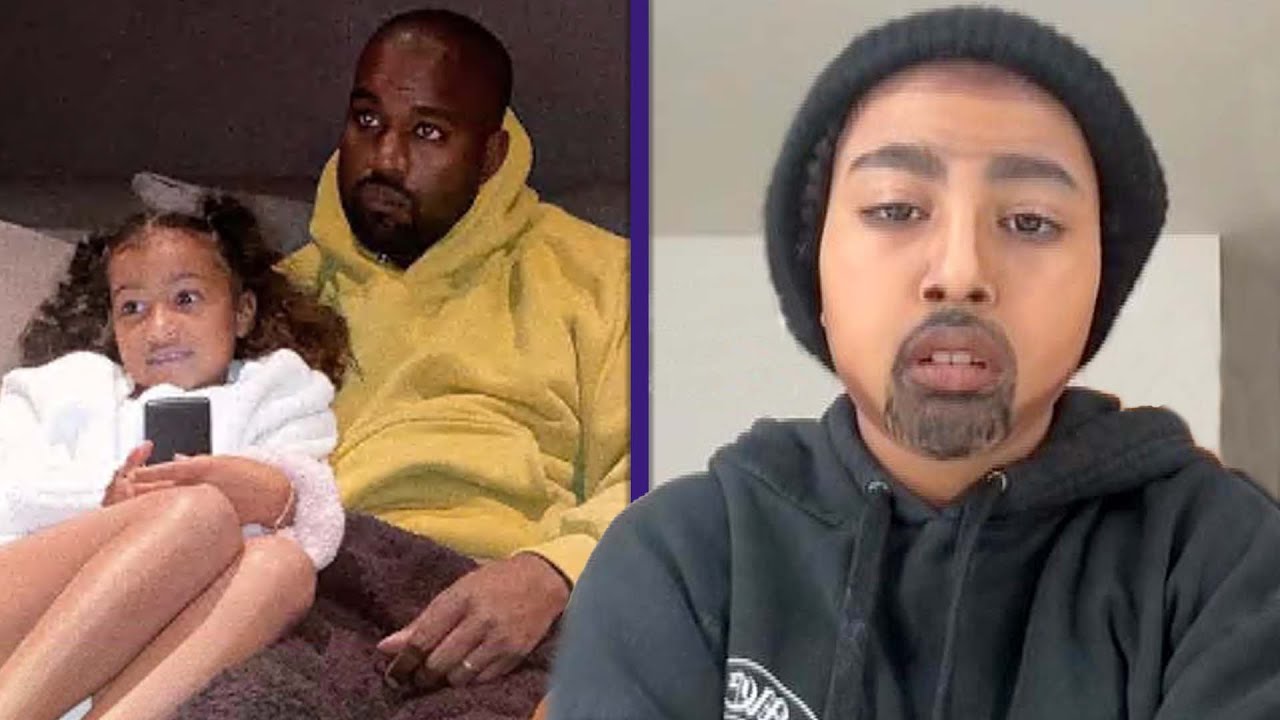 Kim Kardashian and Kanye West’s Daughter North PROVES She's a Daddy’s ...