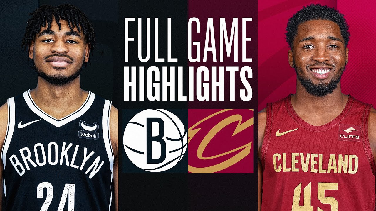 NETS vs. CAVALIERS | NBA PARIS GAMES | FULL GAME HIGHLIGHTS | January ...