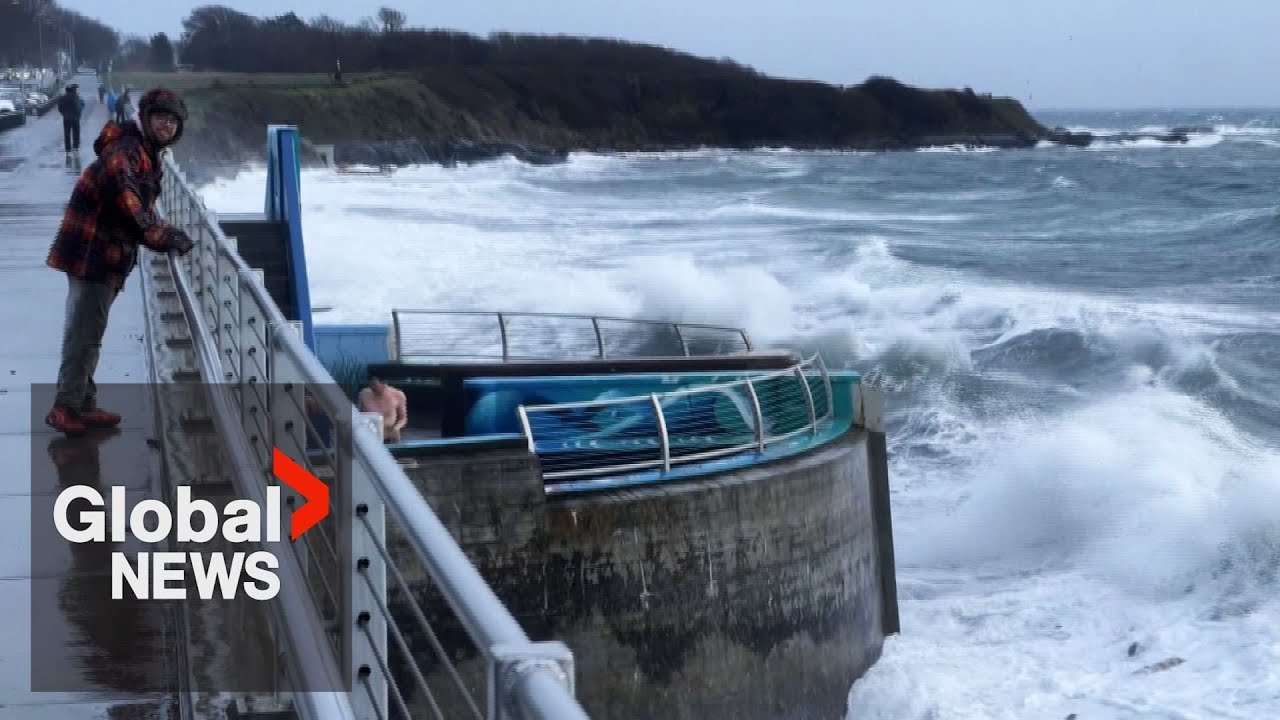 Winter storm hammering BC coast brings strong winds, large waves, high ...
