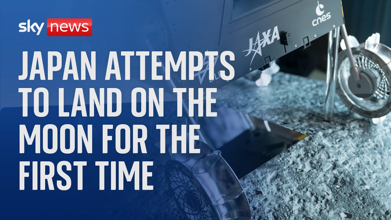 Watch live: Japan attempts to land on the moon with 'precision' Smart Lander - The Global Herald