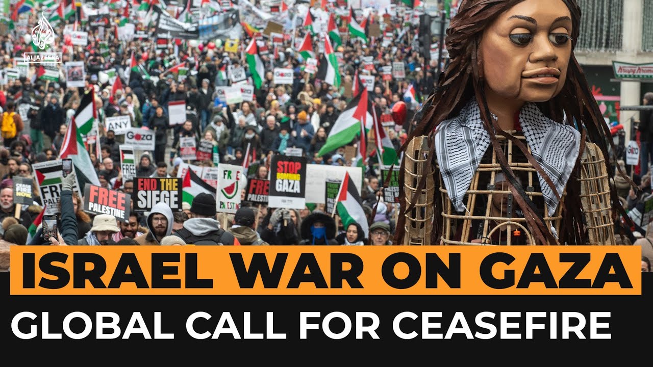 Global pro-Palestinian protests call for Gaza ceasefire - The Global Herald