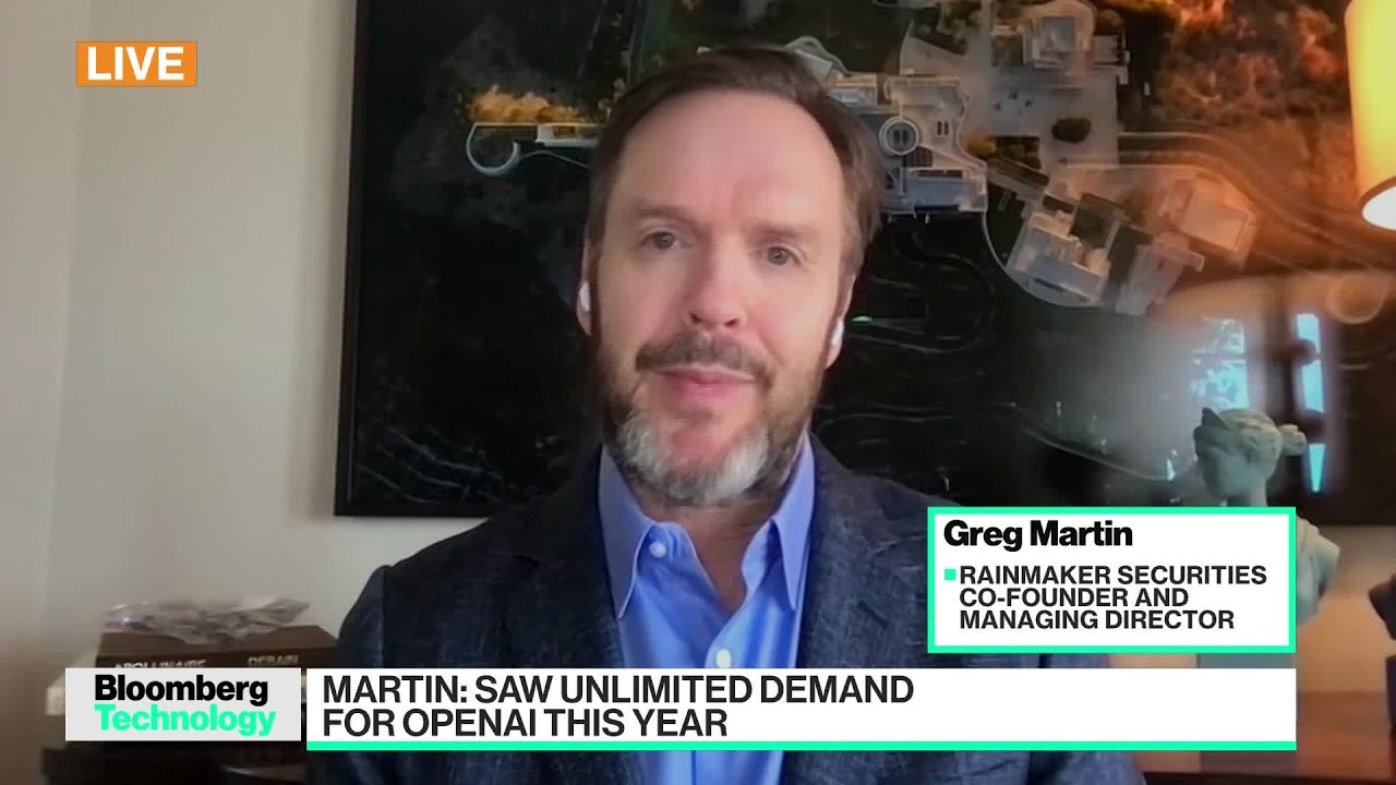 Rainmaker Securities' Martin: OpenAI, SpaceX Are Hottest Stocks - The ...