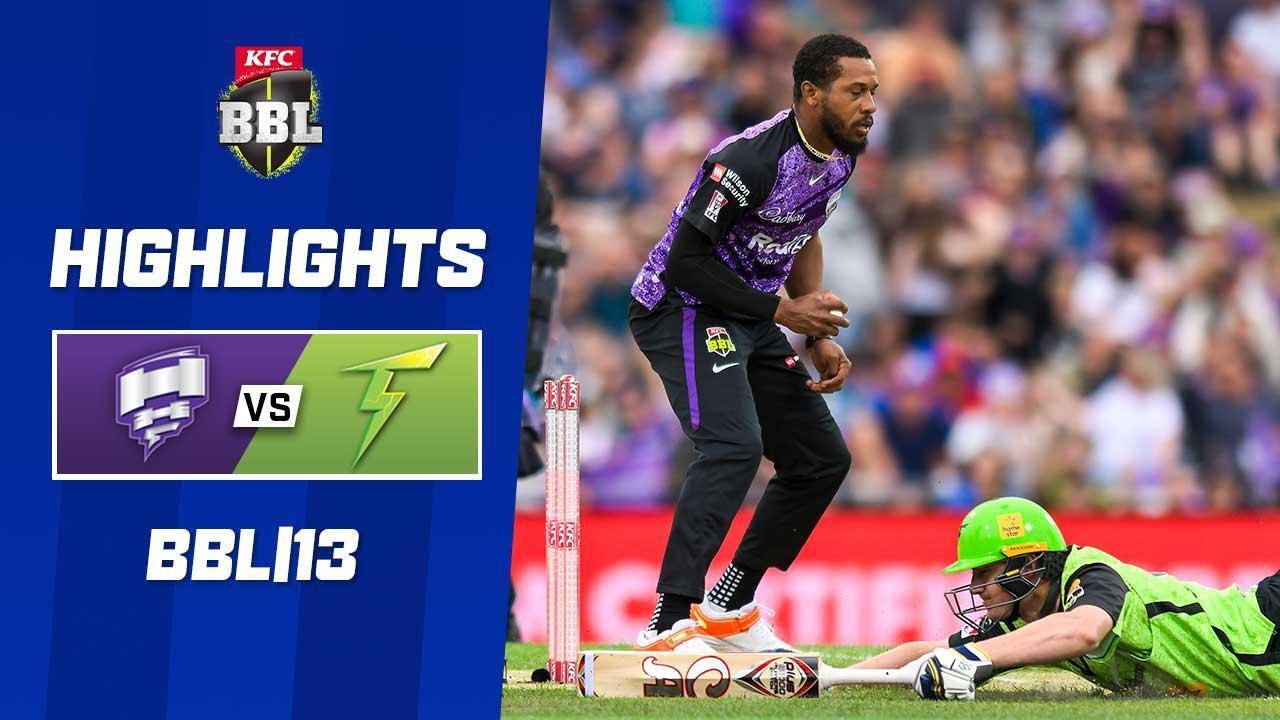 Hobart Hurricanes v Sydney Thunder | BBL|13 - The Global Herald