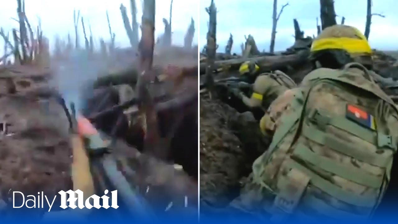 Ukraine’s heroic 43rd Brigade attack a Russian trench in hellish ...
