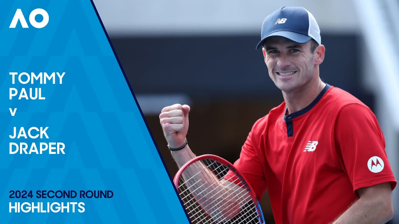 Tommy Paul v Jack Draper Highlights | Australian Open 2024 Second Round - The Global Herald