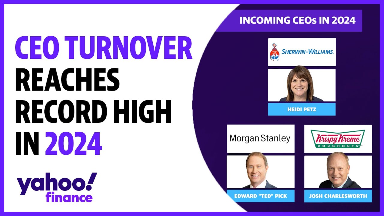 2023 marked a 20-year high for CEO turnovers, here's what it could mean ...