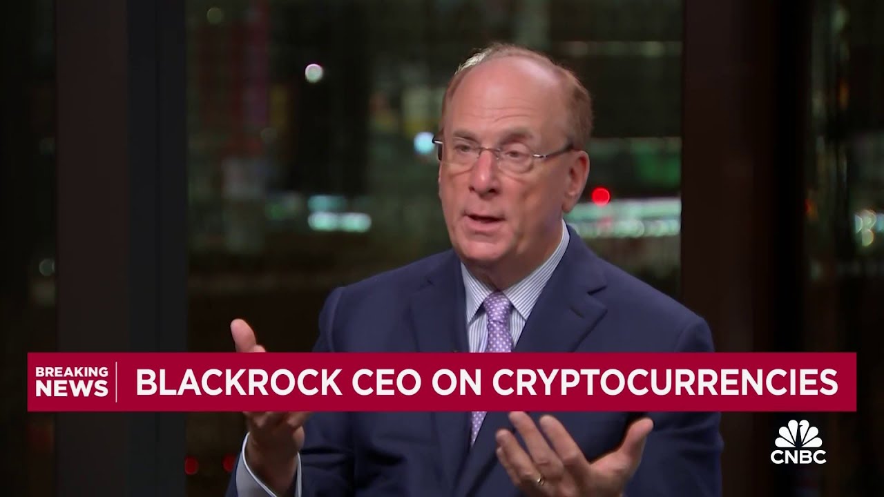 BlackRock CEO Larry Fink: Bitcoin ETF approvals are 'stepping stones' towards tokenization - The ...
