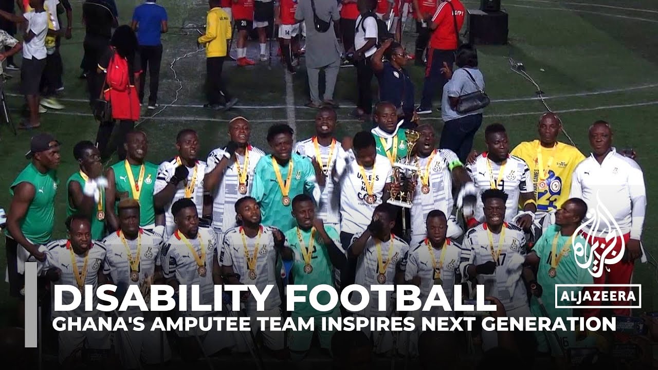 Disability football: Ghana's amputee team inspires next generation ...
