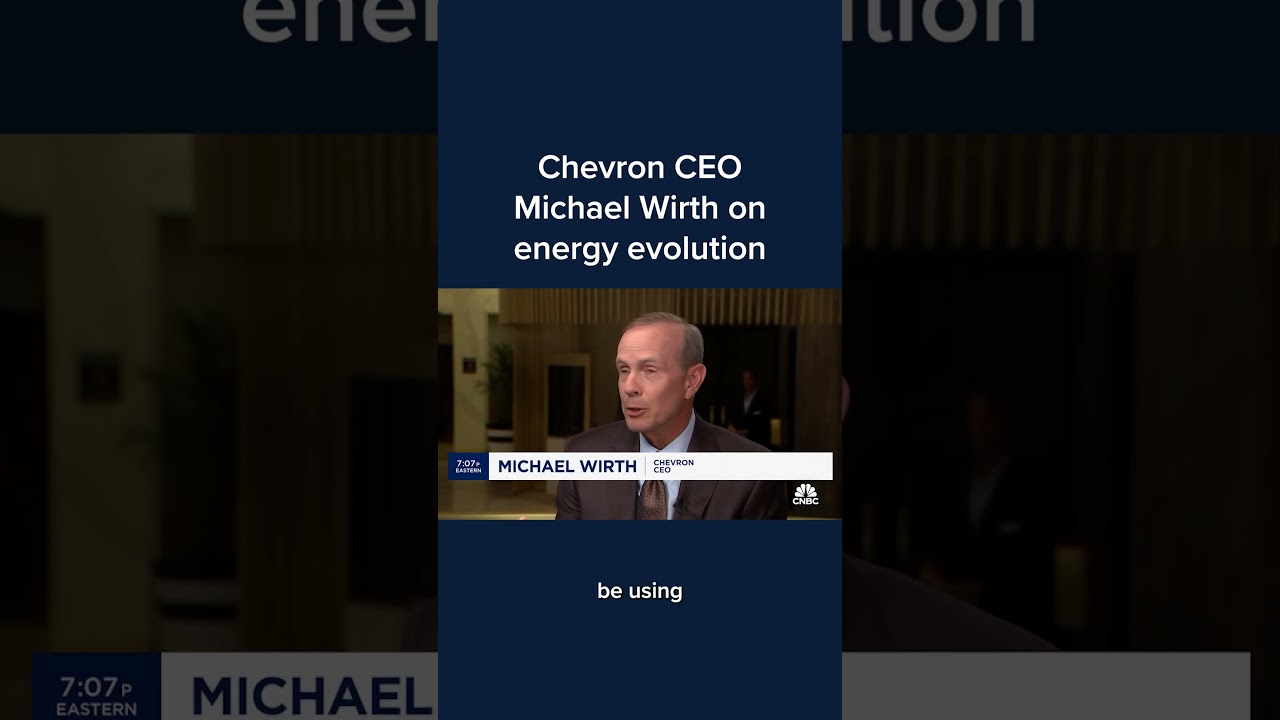 Chevron CEO Michael Wirth on energy evolution #Shorts - The Global Herald