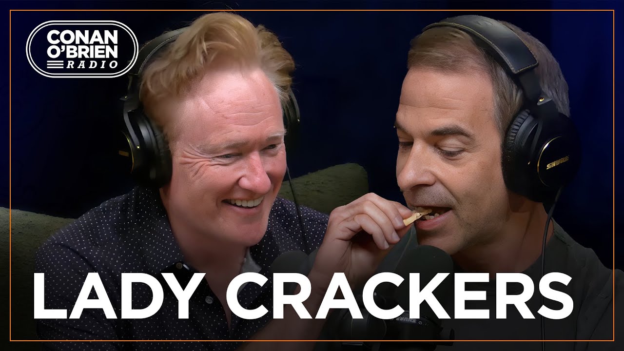 Jordan Schlansky Records An Impromptu Ad For Crackers | Conan O'Brien ...