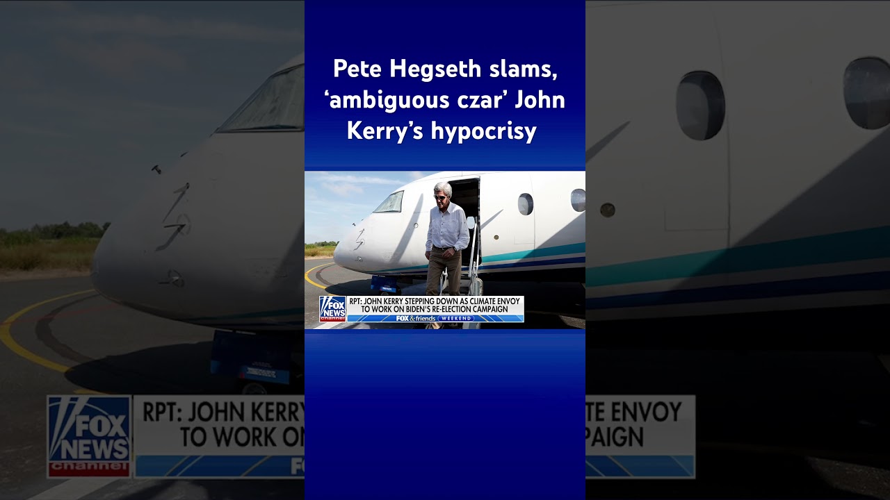 John Kerry to shift from climate czar to campaigner #shorts - The ...