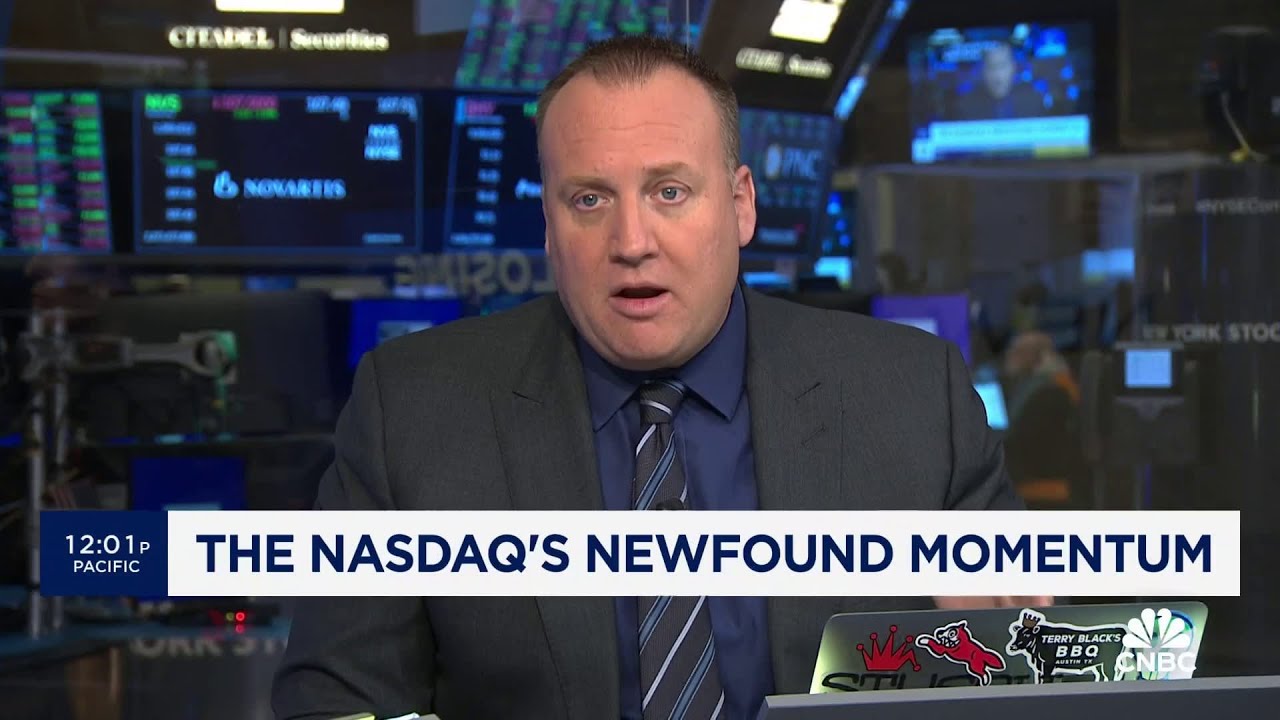 The momentum in the Nasdaq can continue, it's not overbought, says Ritholtz's Josh Brown - The ...