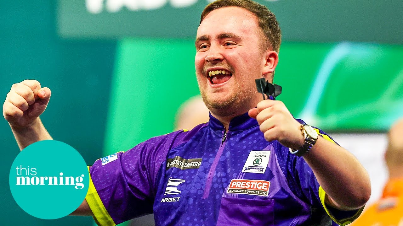 16-Year-Old Luke Littler Is The Youngest Finalist In The World Darts Championship | This Morning ...