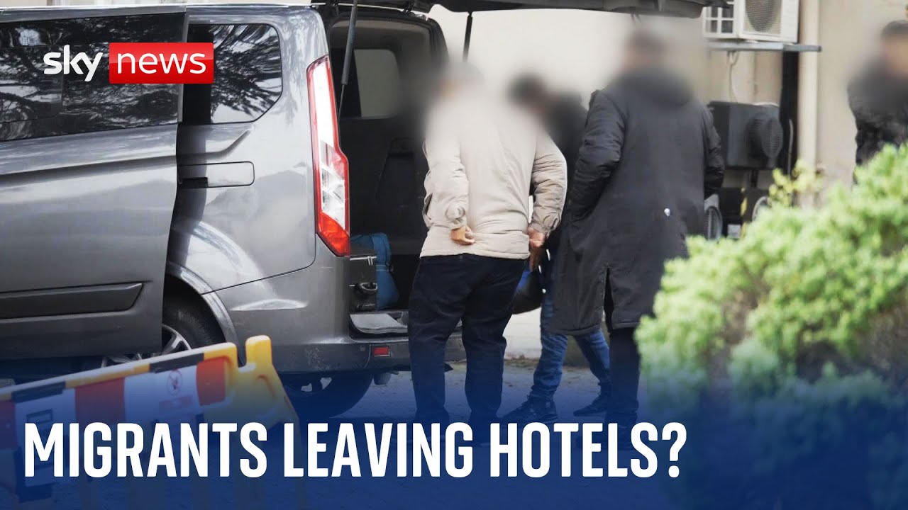 Migrants: Sky News visits the hotels that are closing to asylum seekers ...