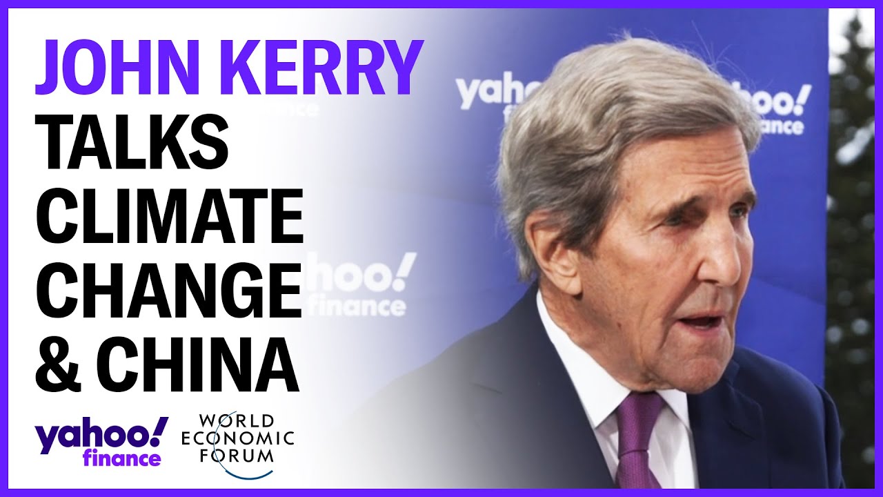 John Kerry discusses climate change and President Biden's meeting with ...