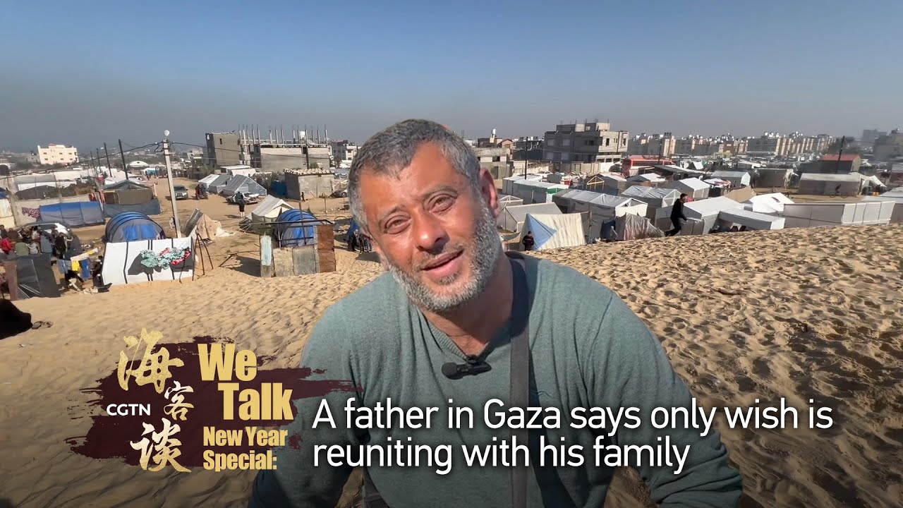 'We Talk' New Year special: A father in Gaza says his only wish is to ...