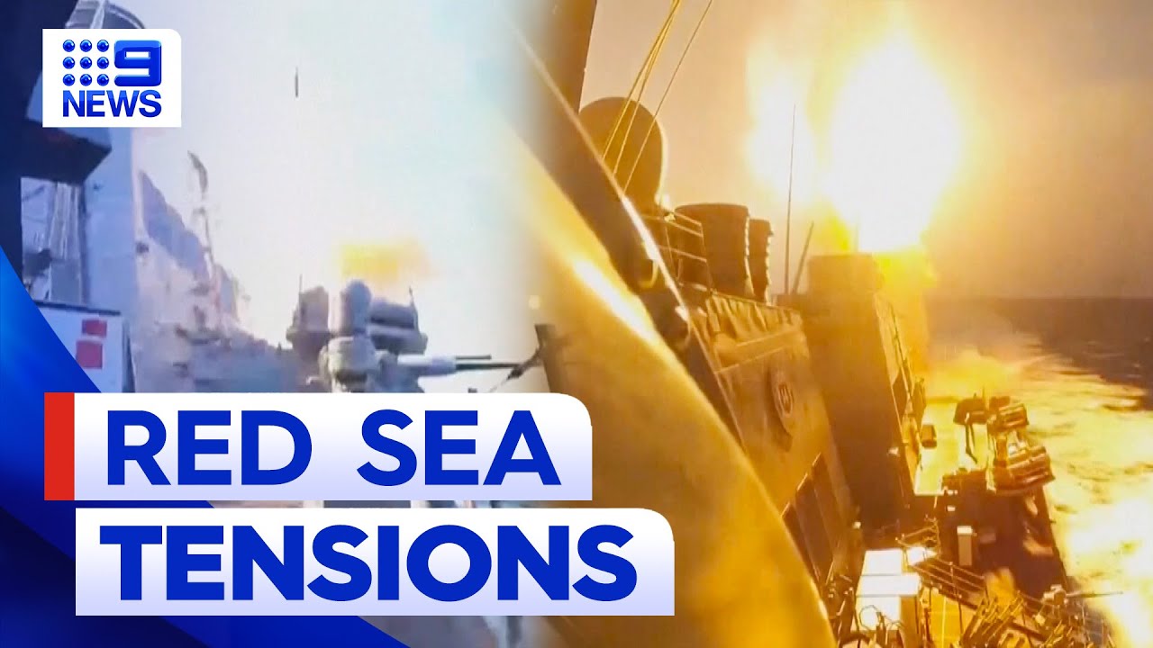 Western nations warn of taking military action in the Red Sea | 9 News ...