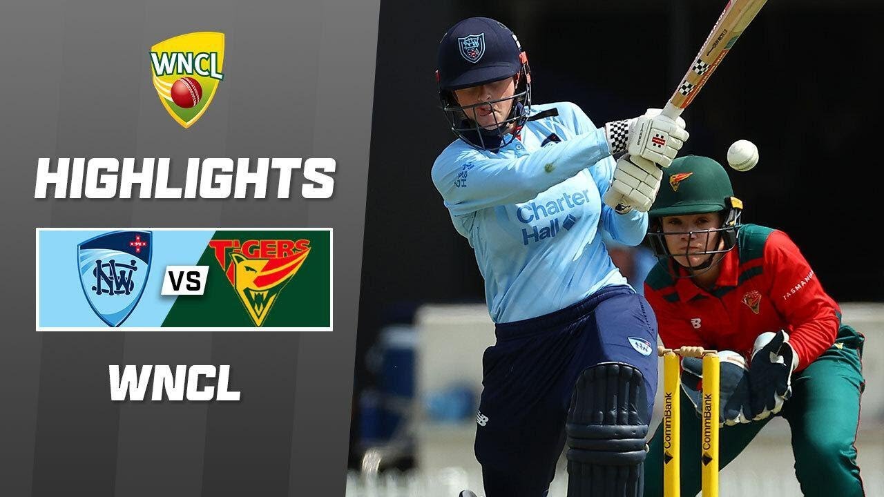 New South Wales v Tasmania | WNCL 2023-24 - The Global Herald