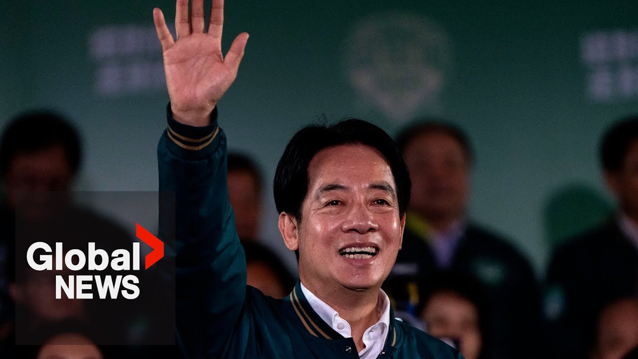 Taiwan election: Ruling party candidate Lai Ching-te wins presidency ...