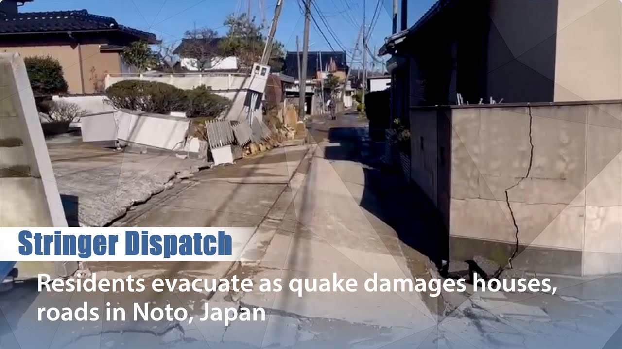 Stringer Dispatch: Residents evacuate as quake damages houses, roads in ...